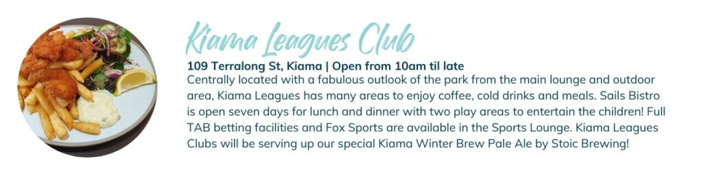 Eat, Drink, Shop at Kiama Winter Street Festival - Destination Kiama